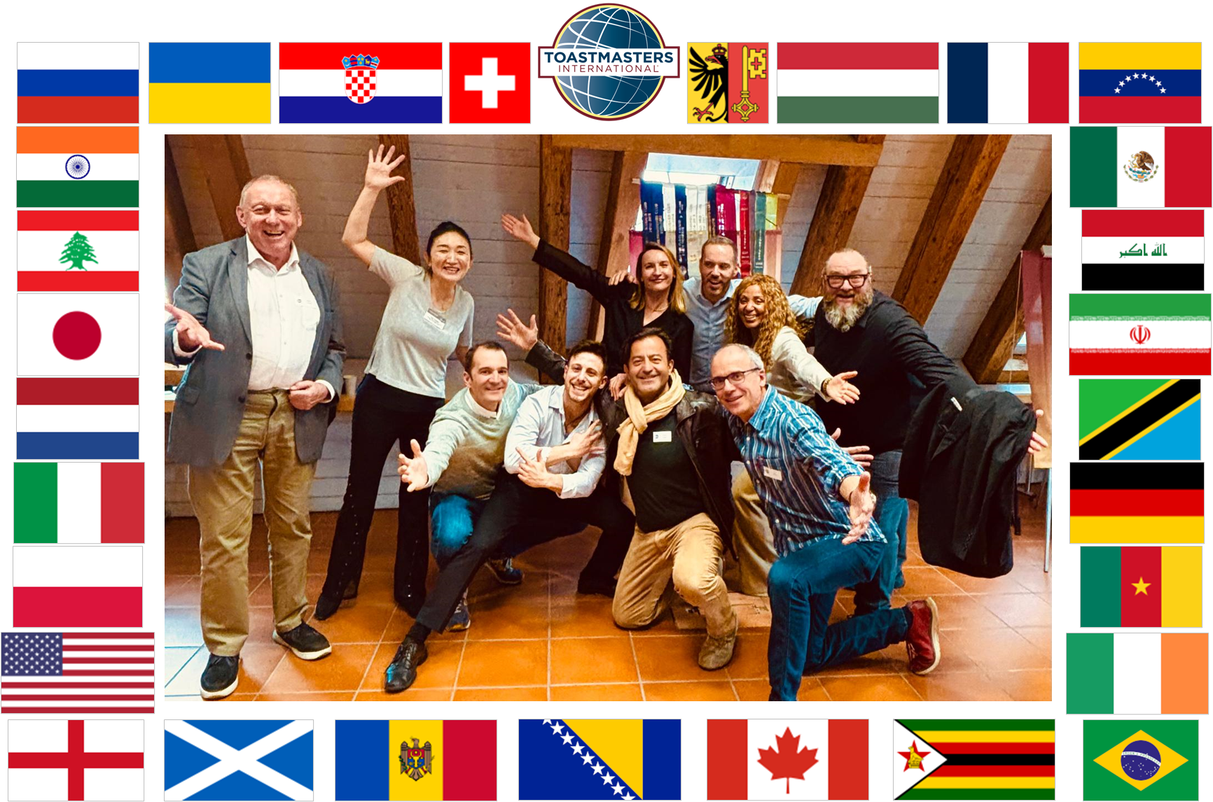 The International Geneva Toastmasters Club – est. 1997